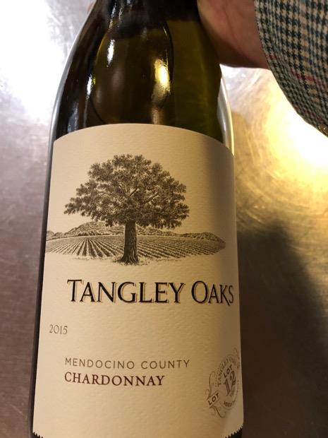 2015 Tangley Oaks Chardonnay Lot #12, USA, California, North Coast ...