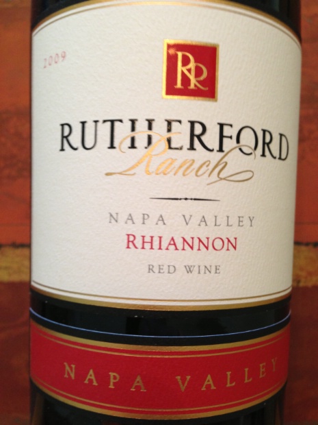 2009 Rutherford Ranch Rhiannon Napa Valley Red Wine, USA, California ...