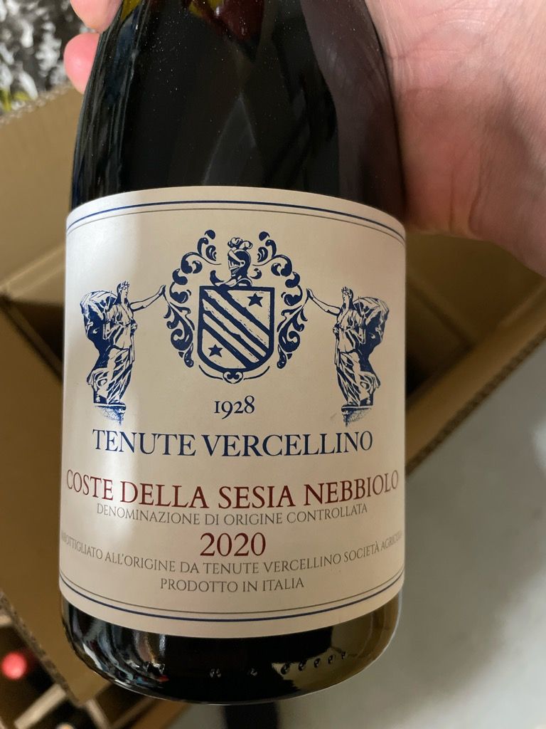 2022 Tenute Vercellino Coste della Sesia, Italy, Piedmont, Northern ...