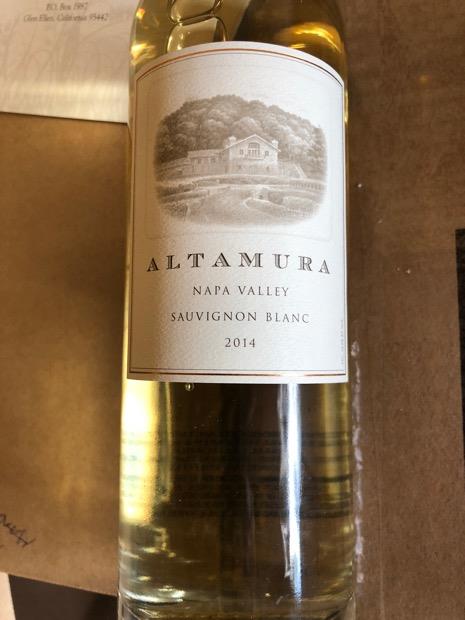 2014 Altamura Sauvignon Blanc, USA, California, Napa Valley - CellarTracker