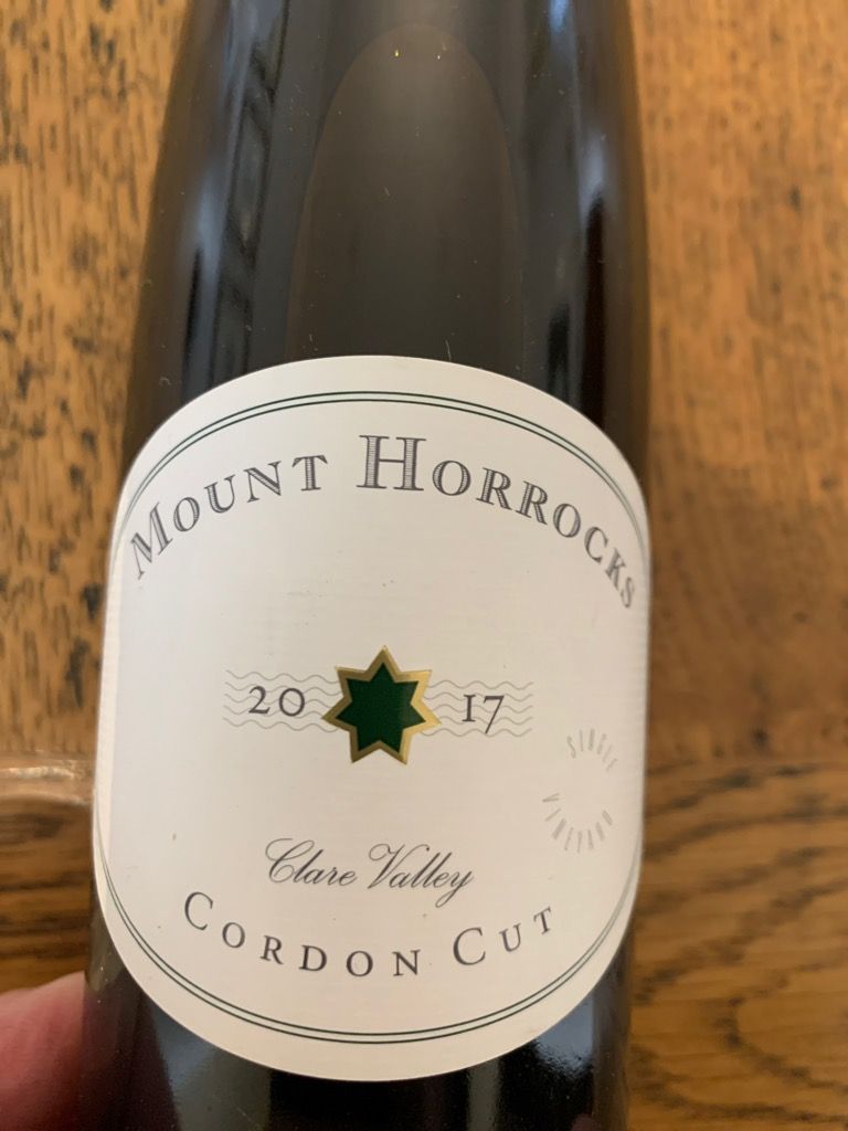 2017 Mount Horrocks Riesling Cordon Cut, Australia, South Australia ...