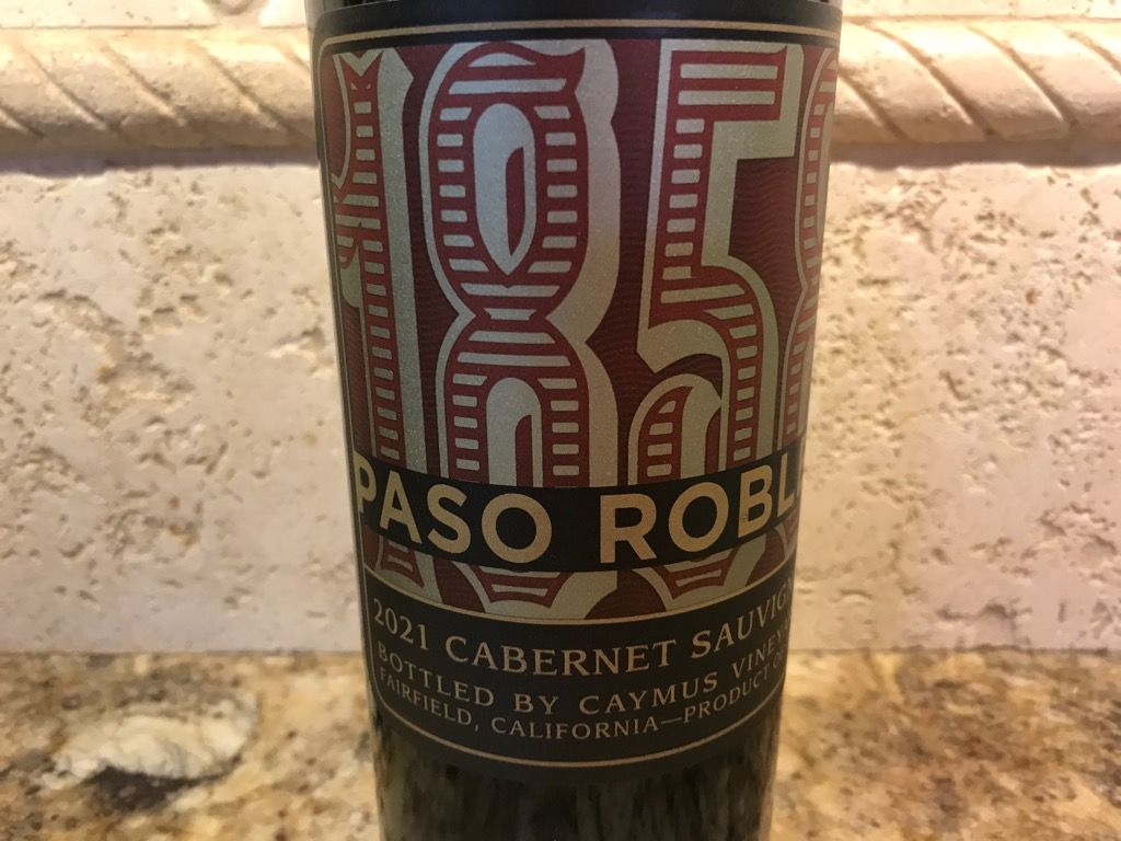 2023 Caymus Cabernet Sauvignon 1858 Paso Robles - CellarTracker