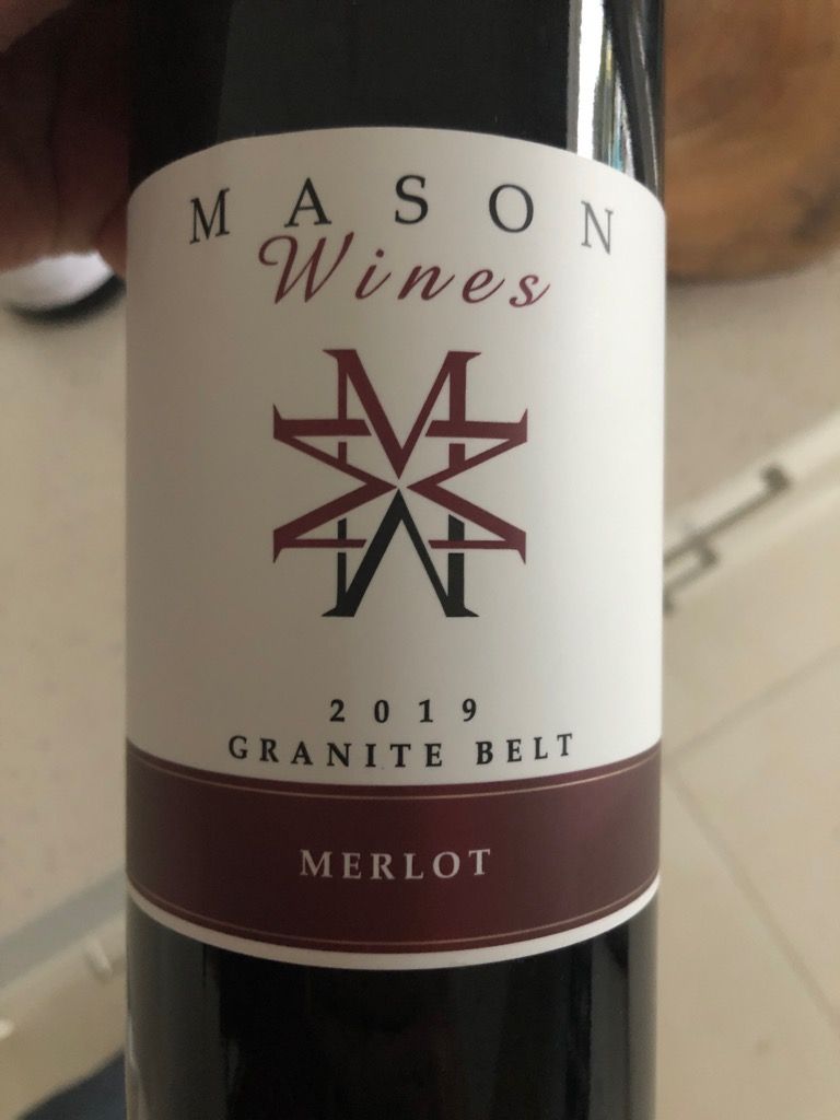 2016 Mason Wines Merlot Granite Belt, Australia, Queensland, Granite ...