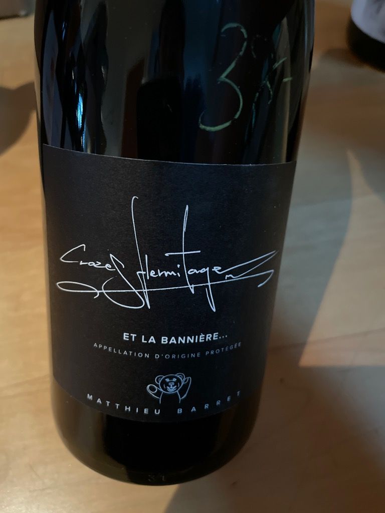 2019 Domaine du Coulet (Matthieu Barret) Crozes-Hermitage Et la ...