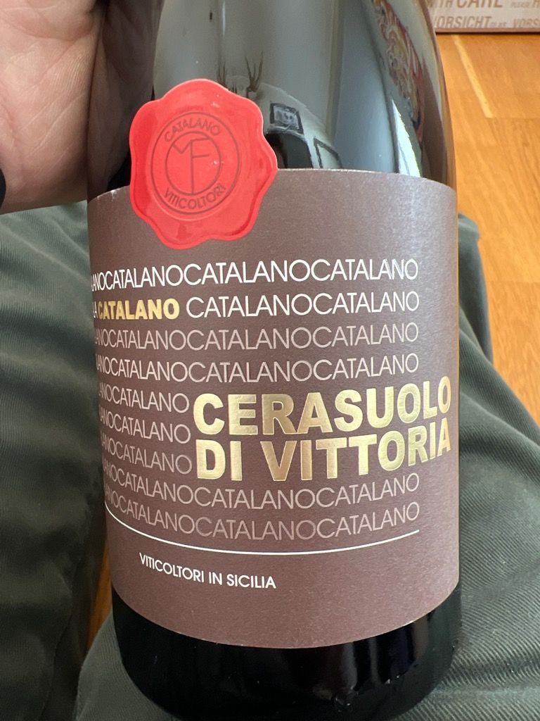 2019 Catalano Viticoltore Cerasuolo di Vittoria, Italy, Sicily ...