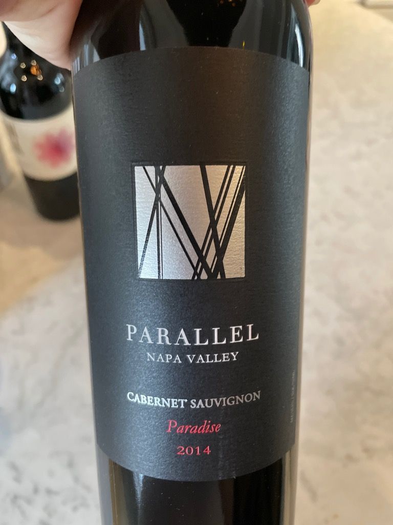 2014 Parallel Cabernet Sauvignon Paradise, USA, California, Napa Valley ...
