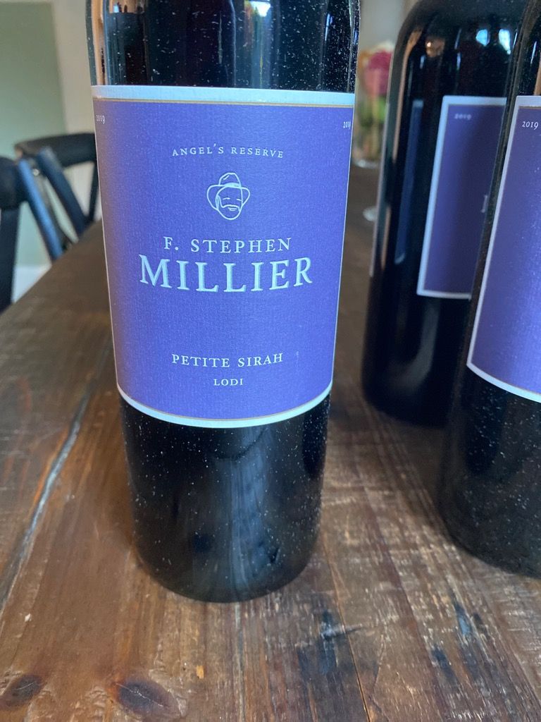 2019 F. Stephen Millier Petite Sirah Angel's Reserve, USA, California ...