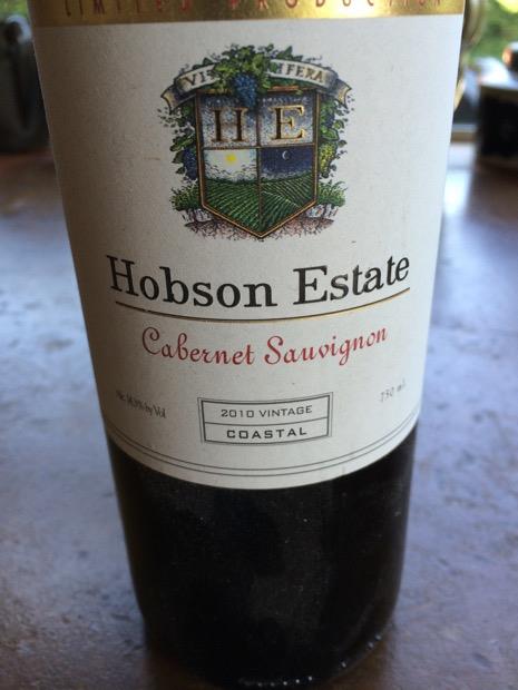 Hobson Estate - CellarTracker