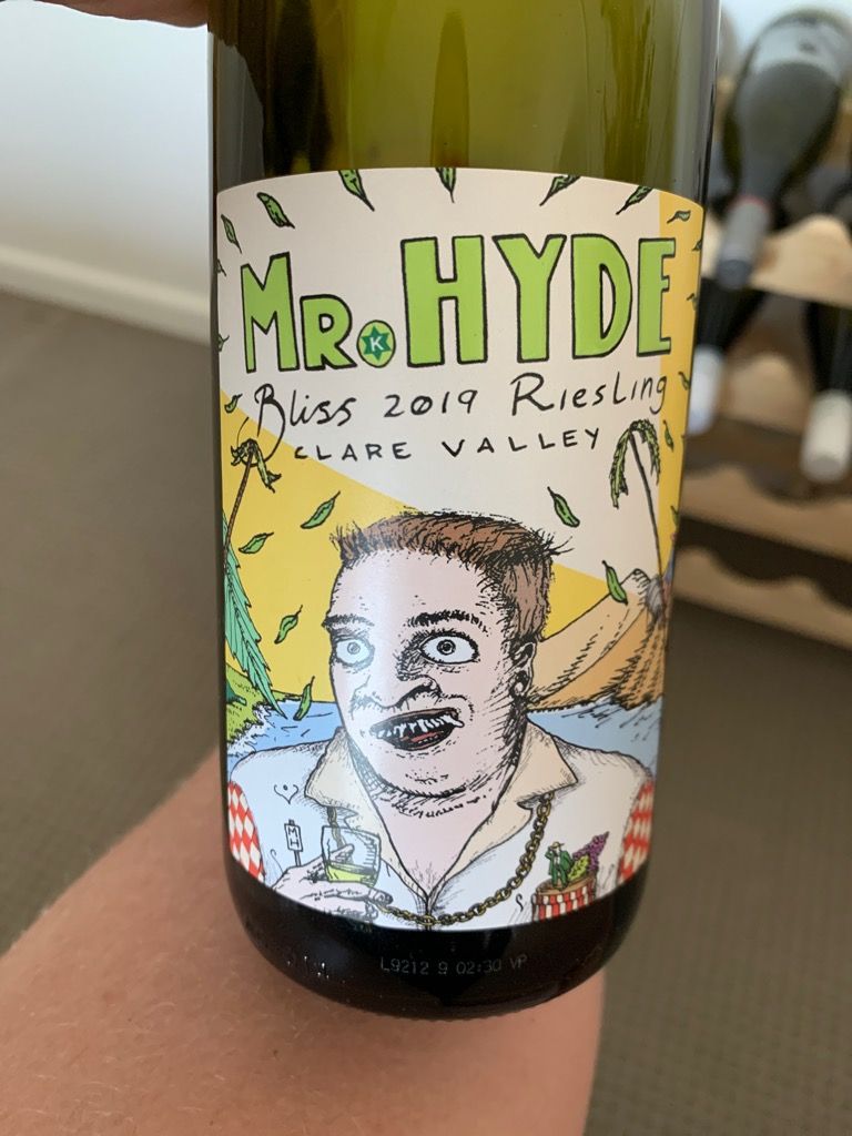 2020 Mr Hyde Wines (By Kilikanoon) Riesling, Australia, South Australia, Mount Lofty Ranges ...
