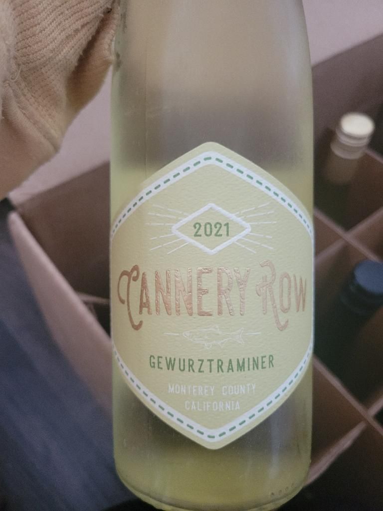 2021 Cannery Row Cellars Gewürztraminer, USA, California, Central Coast ...