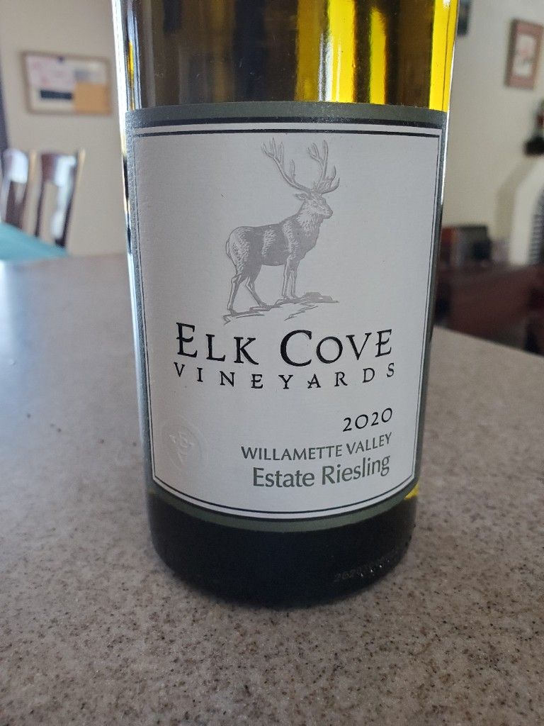 2021 Elk Cove Vineyards Riesling Estate, USA, Oregon, Willamette Valley ...