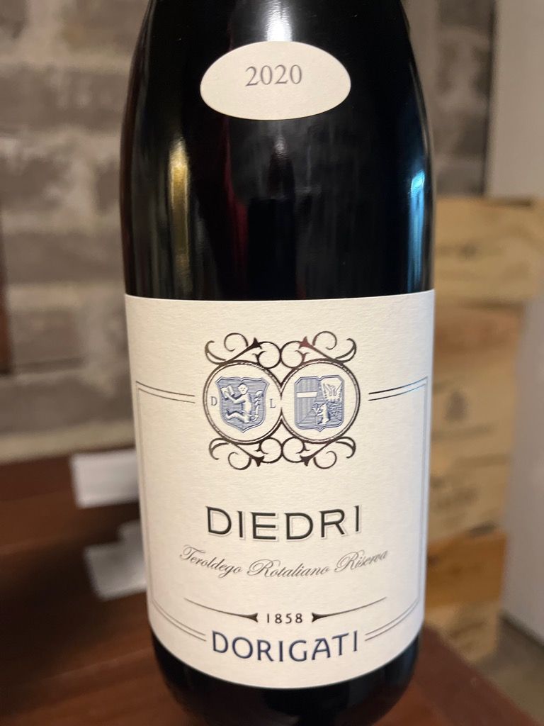 2020 Dorigati Teroldego Rotaliano Diedri Riserva, Italy, Trentino-Alto ...