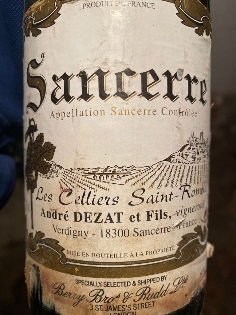 2000 Andre Dezat & Fils Sancerre, France, Loire Valley, Upper Loire ...