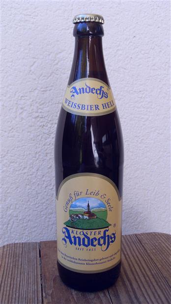 NV Kloster Andechs Weissbier Hell (hefetrüb), Germany - CellarTracker