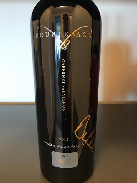 2015 Doubleback Cabernet Sauvignon Limited Edition, USA, Washington ...