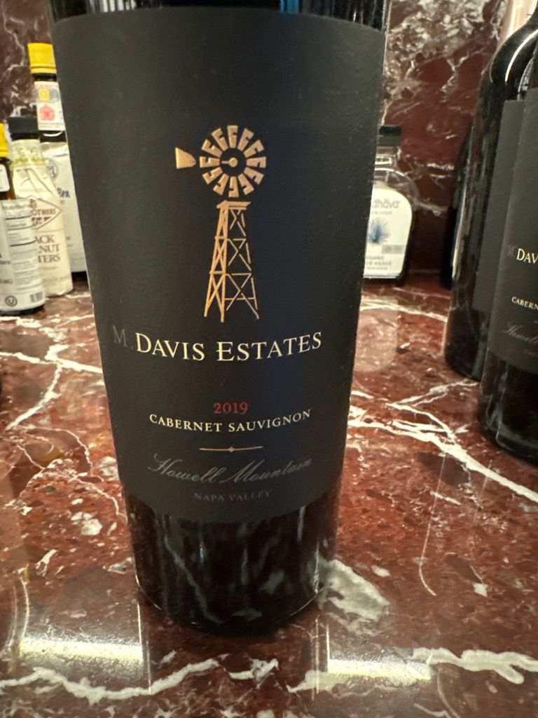 2019 Davis Estates Cabernet Sauvignon Howell Mountain, USA, California ...