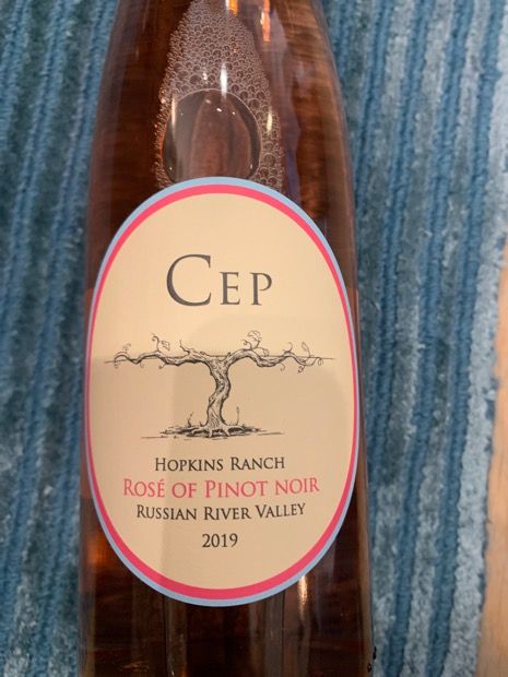 2019 Cep Vineyards Pinot Noir Rosé Hopkins Ranch, USA, California ...