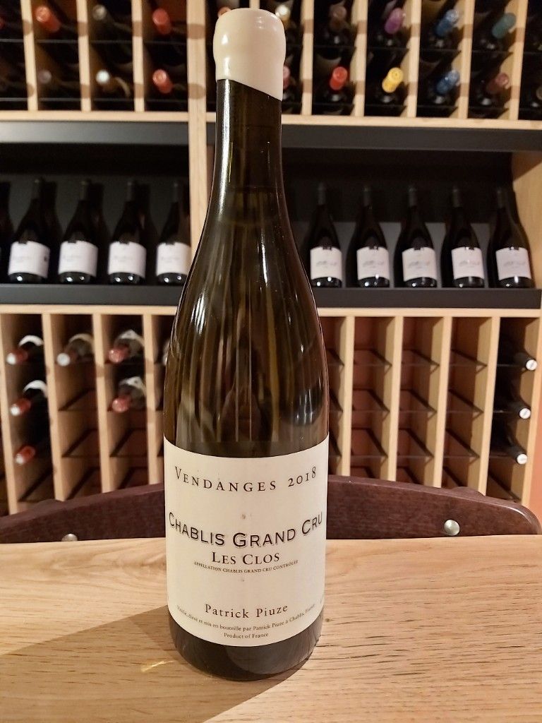 2018 Patrick Piuze Chablis Grand Cru Les Clos, France, Burgundy ...