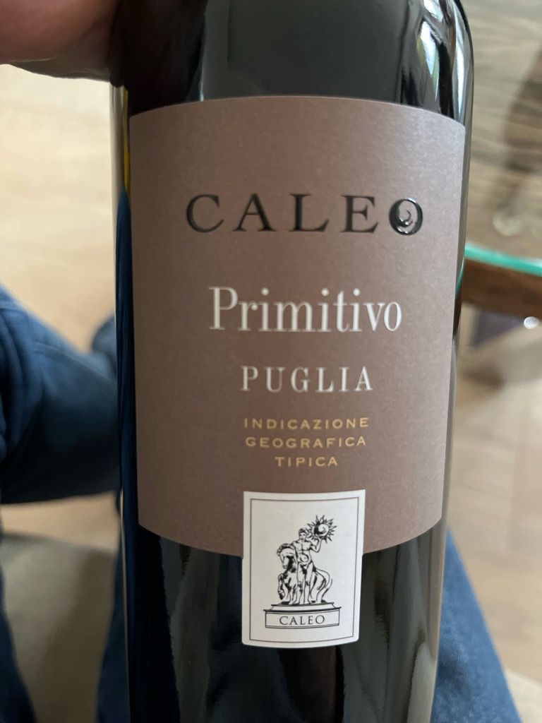 2022 Caleo Primitivo, Italy, Puglia, Salento IGT - CellarTracker