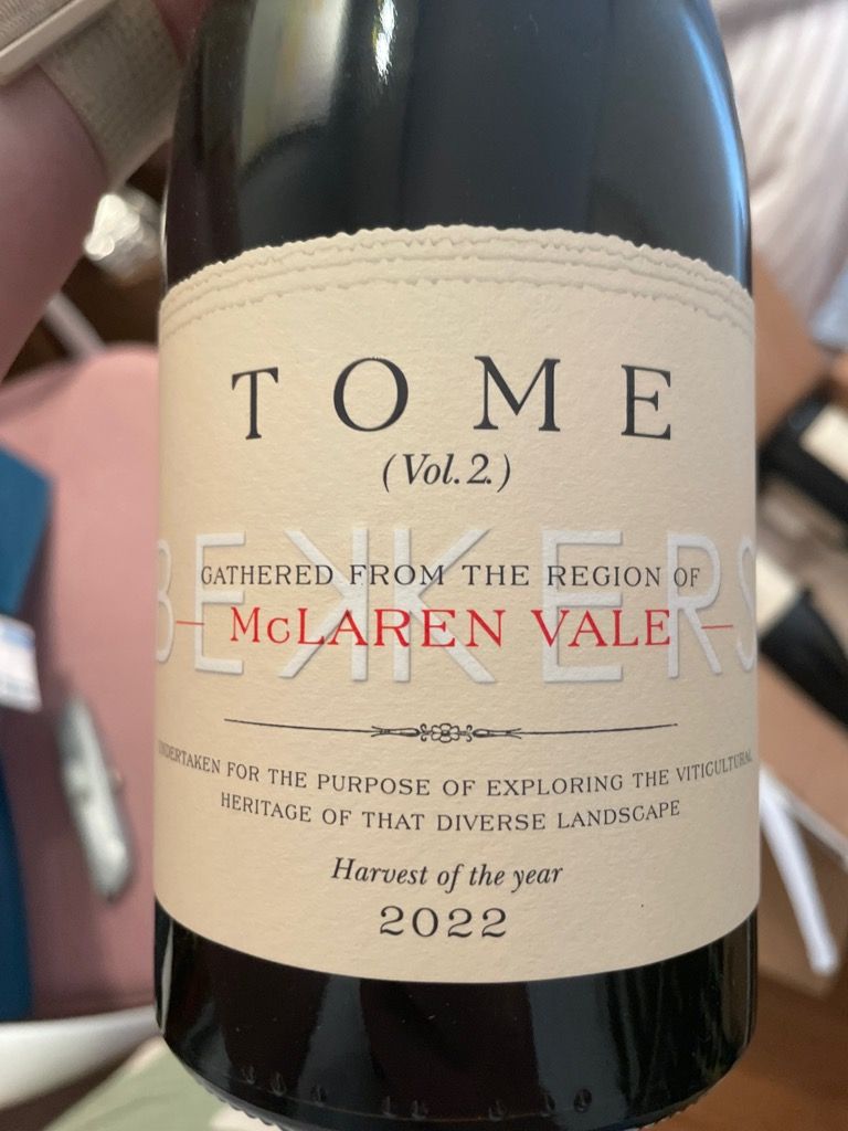 NV Toby Bekkers TOME, Australia, South Australia, Fleurieu, McLaren ...