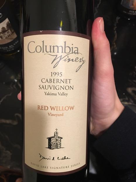 1995 Columbia Winery Cabernet Sauvignon 25th Anniversary David Lake ...