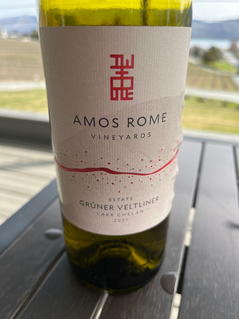 2021 Amos Rome Vineyards Grüner Veltliner Estate, USA, Washington ...