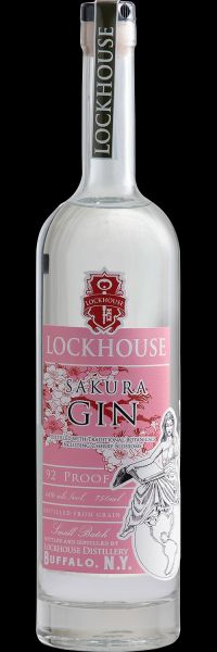 NV Lockhouse Distillery - Cherry Blossom Sakura Gin, USA, New York ...