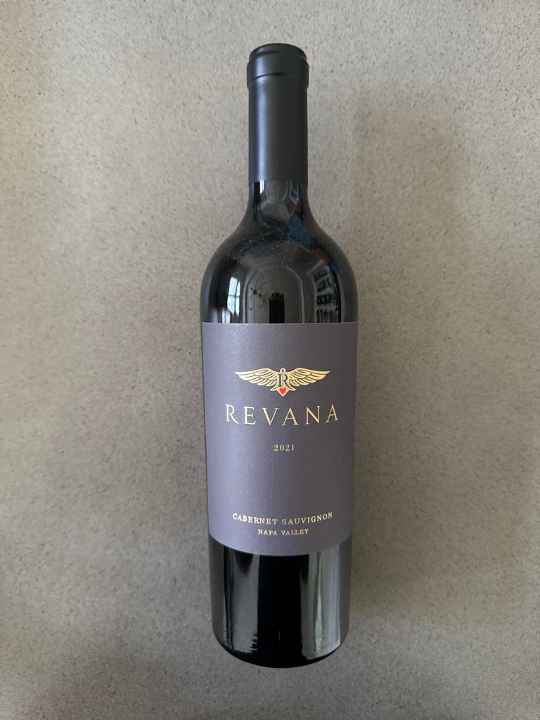 2021 Revana Cabernet Sauvignon Revana Estate Vineyard, USA, California ...