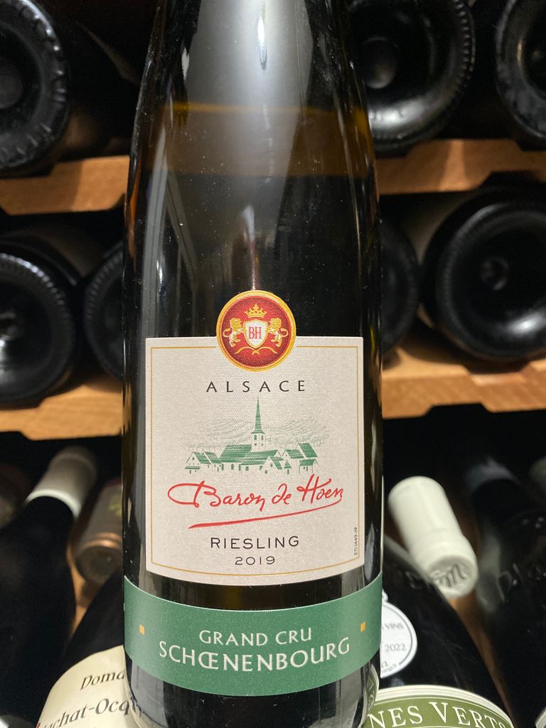 2020 Baron de Hoen Riesling Schoenenbourg, France, Alsace, Alsace Grand ...