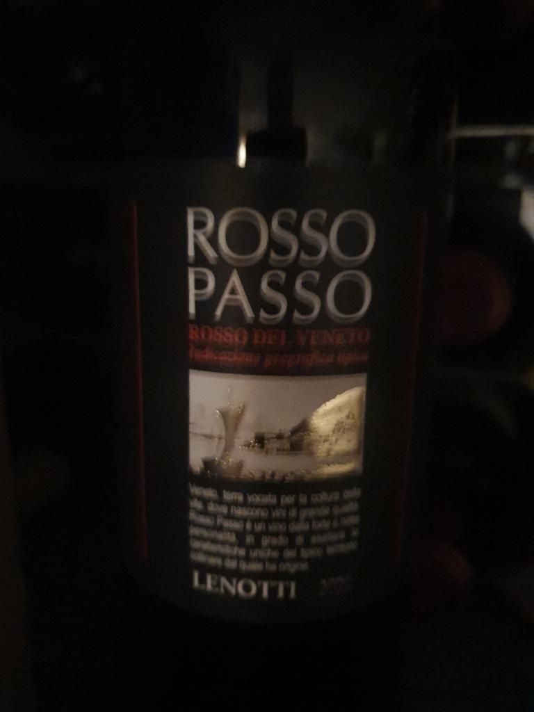 2020 Lenotti Rosso Passo Veneto IGT, Italy, Veneto, Veneto IGT - CellarTracker