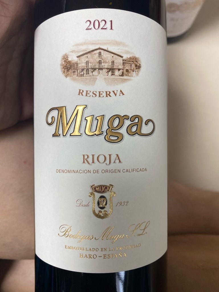 2021 Bodegas Muga Rioja Reserva, Spain, La Rioja, La Rioja Alta, Rioja ...