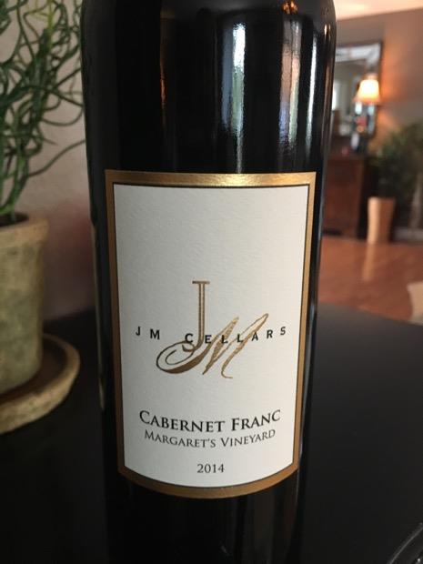 2015 JM Cellars Cabernet Franc Margaret's Vineyard, USA, Washington ...