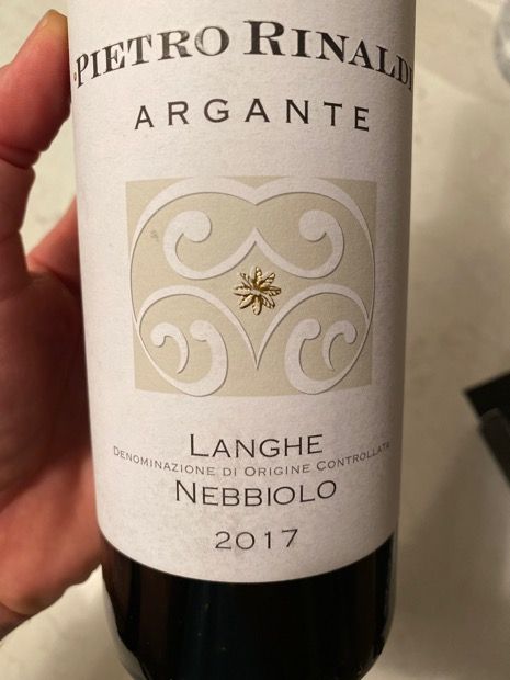 2018 Pietro Rinaldi Langhe Nebbiolo Argante, Italy, Piedmont, Langhe ...