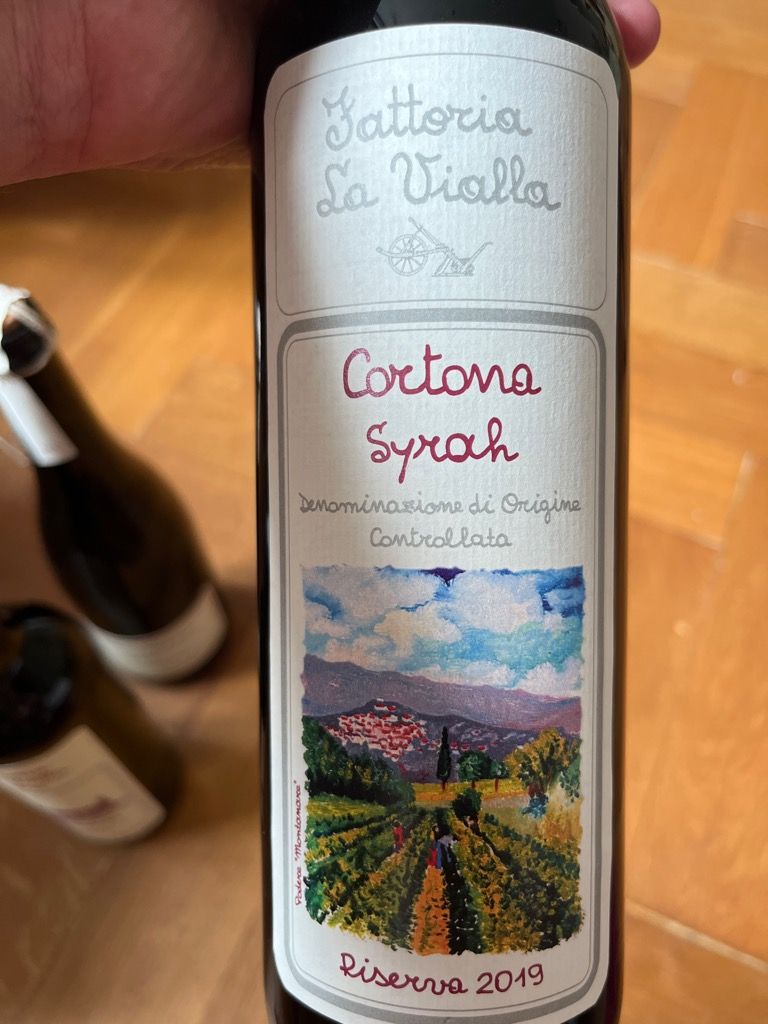 2019 Fattoria la Vialla Cortona Riserva, Italy, Tuscany, Cortona ...