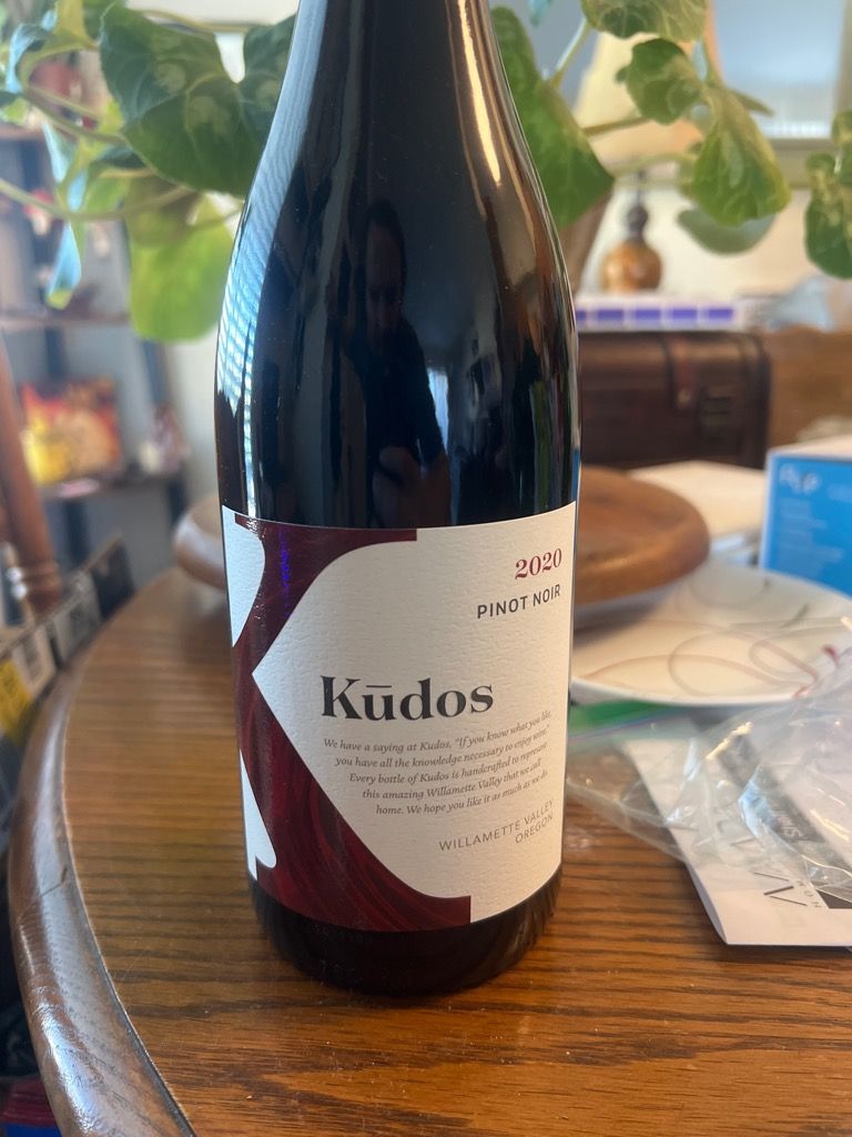2020 NW Wine Company Pinot Noir Kudos, USA, Oregon, Willamette Valley ...