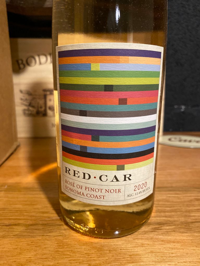 2020 Red Car Rosé of Pinot Noir, USA, California, Sonoma County, Sonoma ...