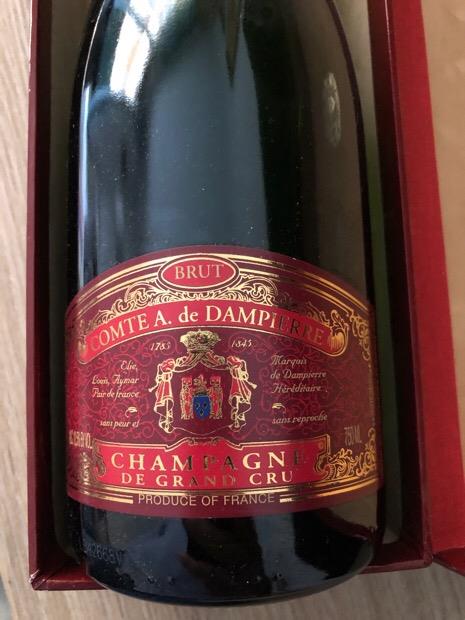 2007 Comte Audoin de Dampierre Champagne Grand Cru Family Reserve ...