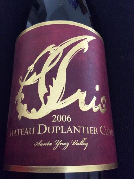 2009 Rideau Vineyard IRIS Chateau Duplantier Cuvee, USA, California ...