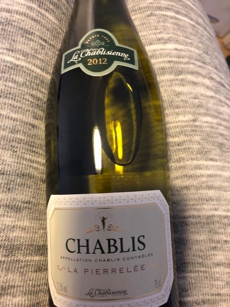 2012 La Chablisienne Chablis La Pierrelée, France, Burgundy, Chablis ...