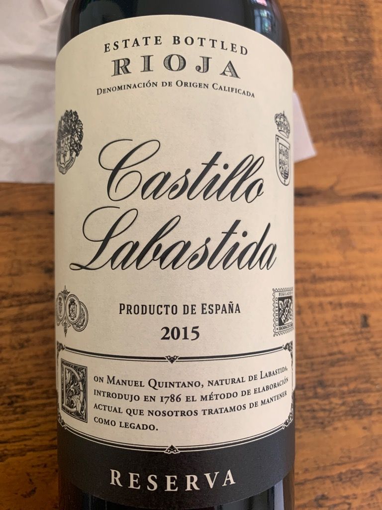 2015 Bodegas y Viñedos Labastida Rioja Castillo Labastida, Spain, La ...