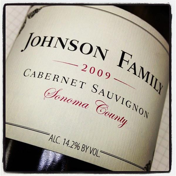 2009 Johnson Family Cabernet Sauvignon, USA, California, Napa Valley ...