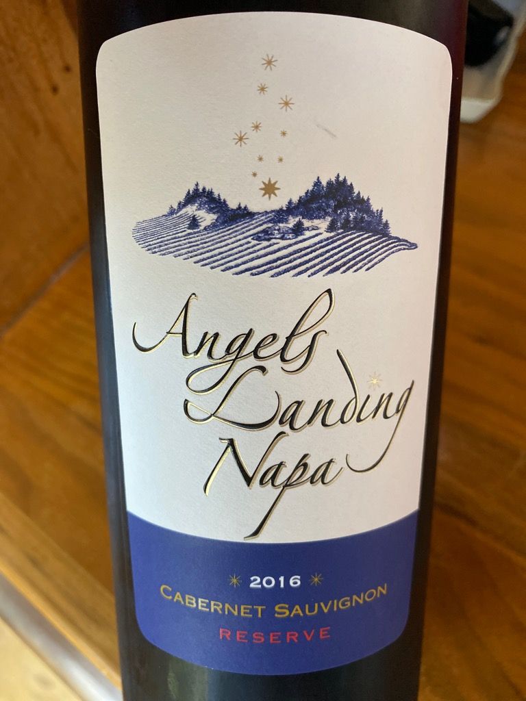 2016 Angels Landing Cabernet Sauvignon Reserve, USA, California, Napa ...