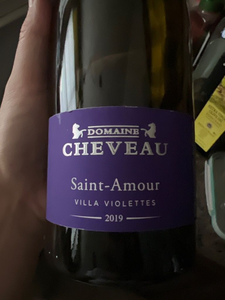 2019 Domaine Cheveau Saint-Amour La Villa Violette 1685, France ...