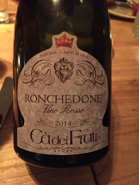 2014 Cà dei Frati Ronchedone Benaco Bresciano IGT, Italy, Lombardia ...