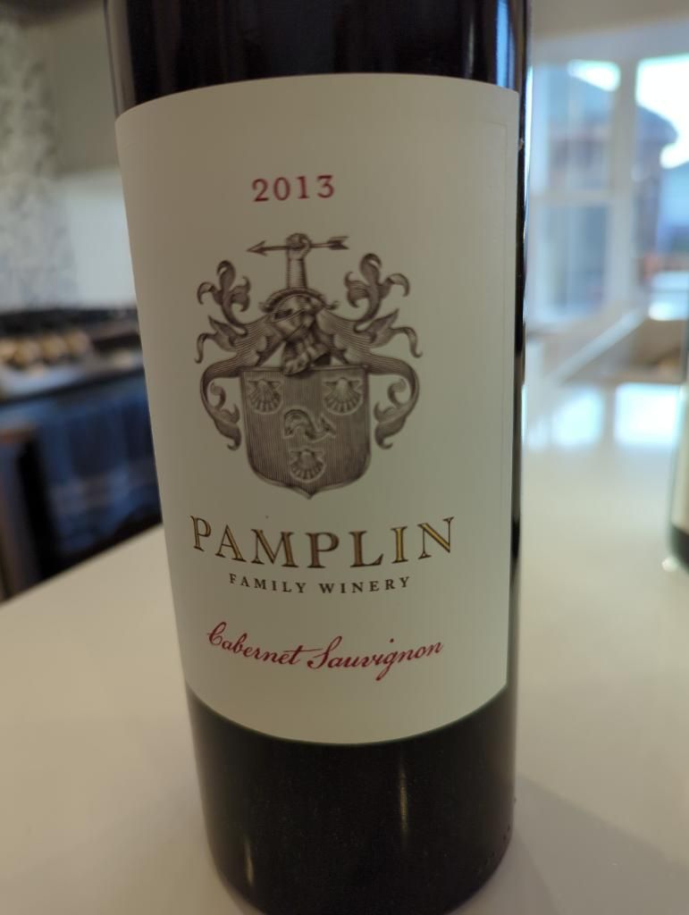 2013 Pamplin Family Winery Cabernet Sauvignon, USA, Washington ...