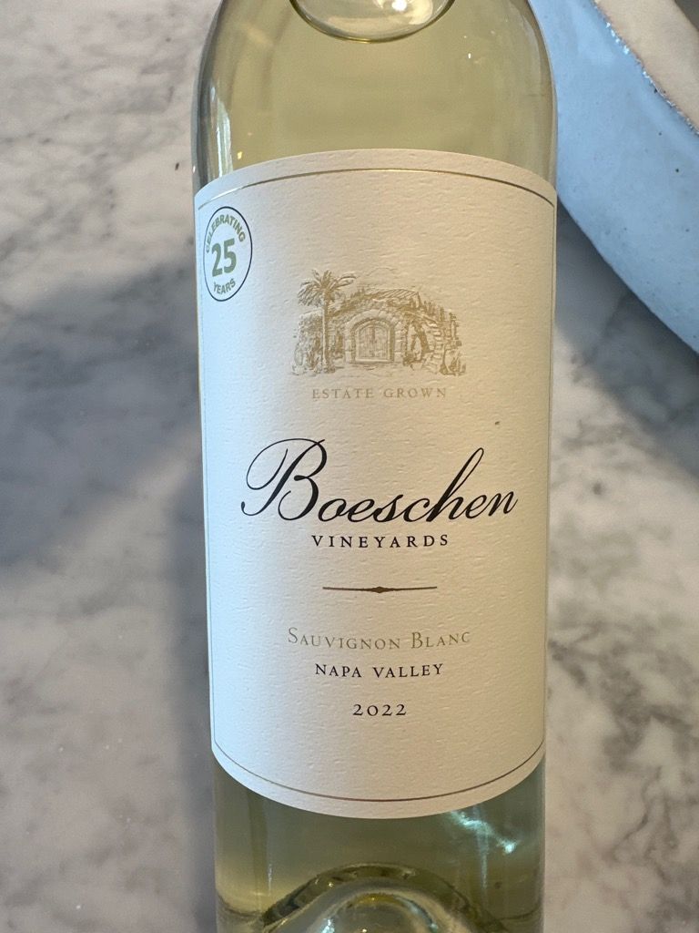 2022 Boeschen Vineyards Sauvignon Blanc Estate, USA, California, Napa ...