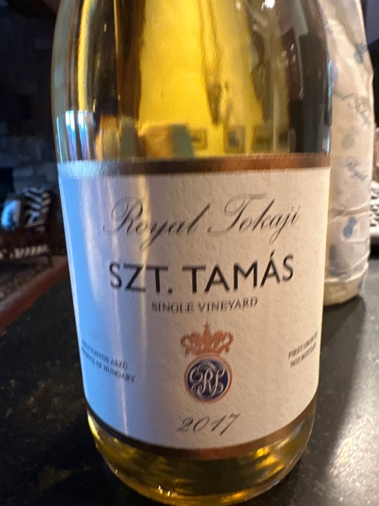 2017 Royal Tokaji Wine Co. Furmint Tokaji Dry Szt. Tamas First Growth ...
