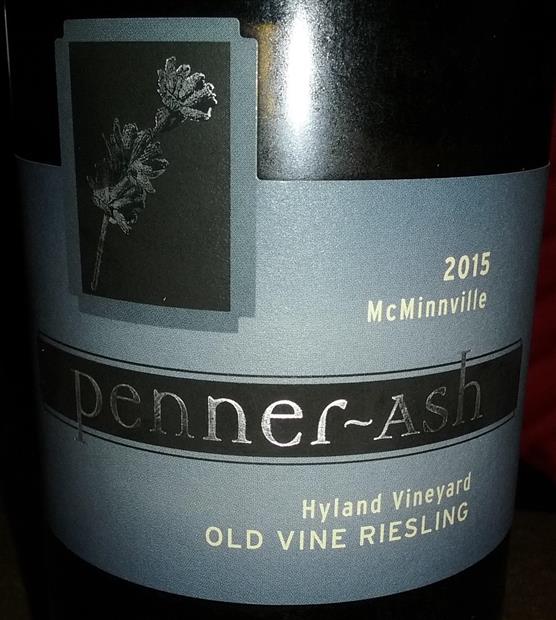 2015 Penner-Ash Riesling Old Vine Riesling Hyland Vineyard, USA, Oregon ...