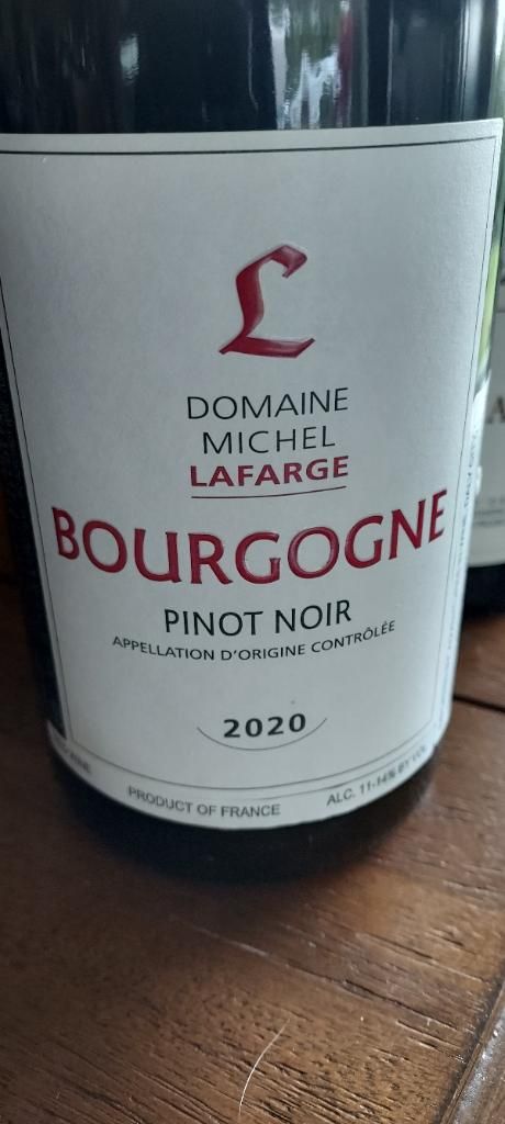 2020 Domaine Michel Lafarge Bourgogne Trublion, France, Burgundy ...