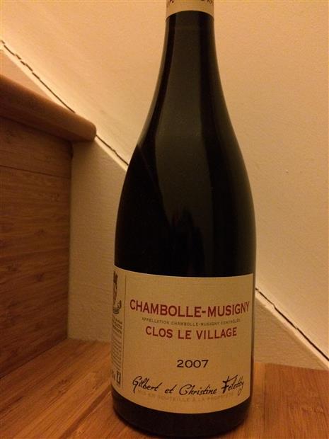 2007 Domaine Felettig Chambolle-Musigny Clos le Village, France ...